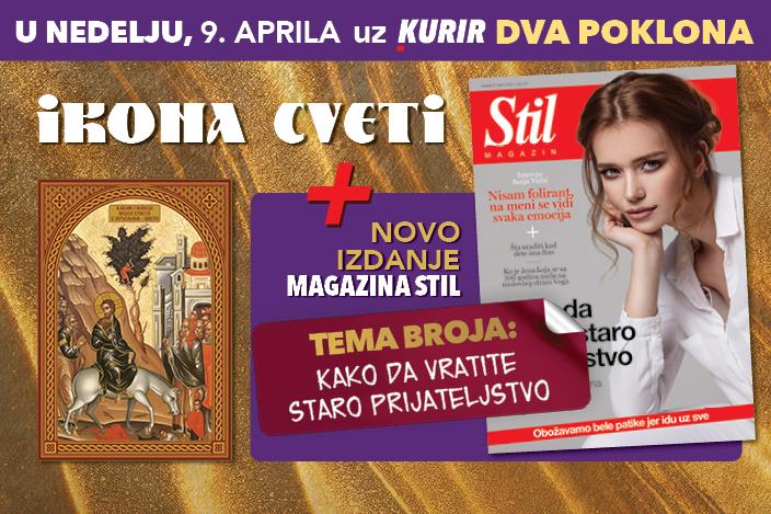 NEDELJA U ZNAKU POKLONA: STIL + IKONA CVETI, praznik kada se pletu ...
