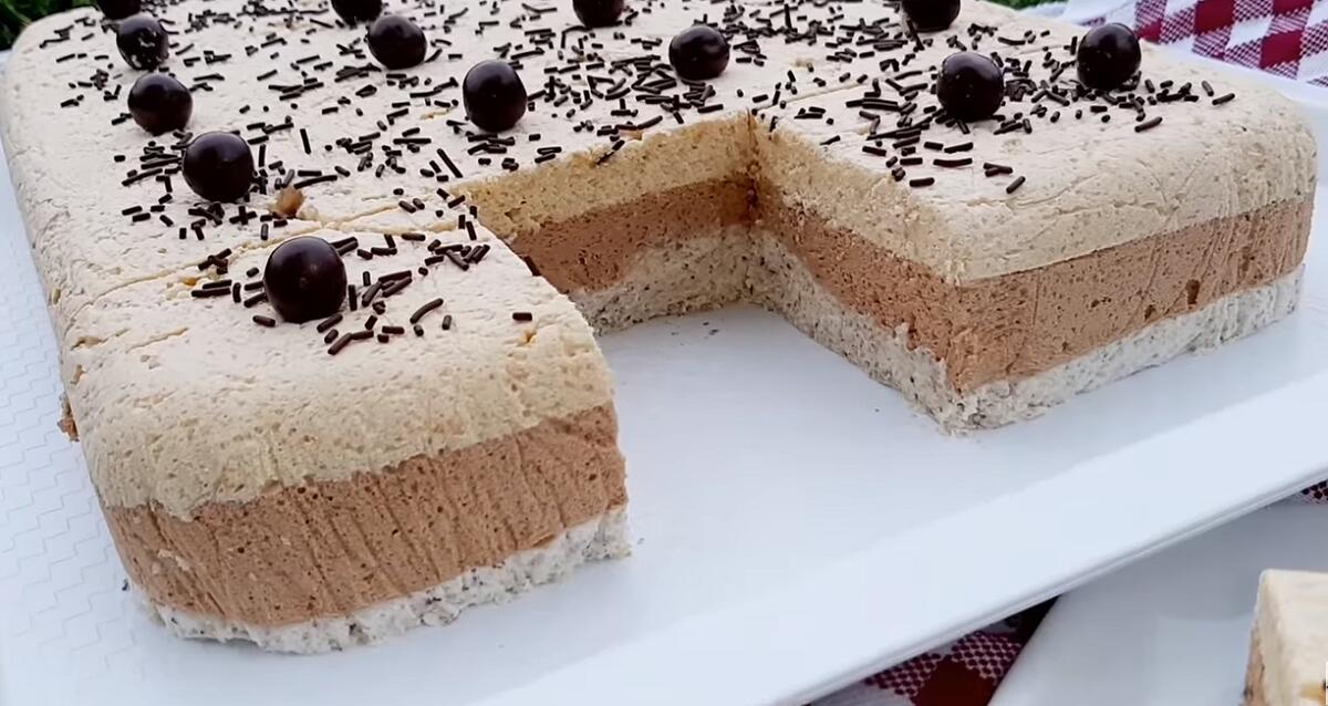 Recept za grčki sladoled tortu | Stil