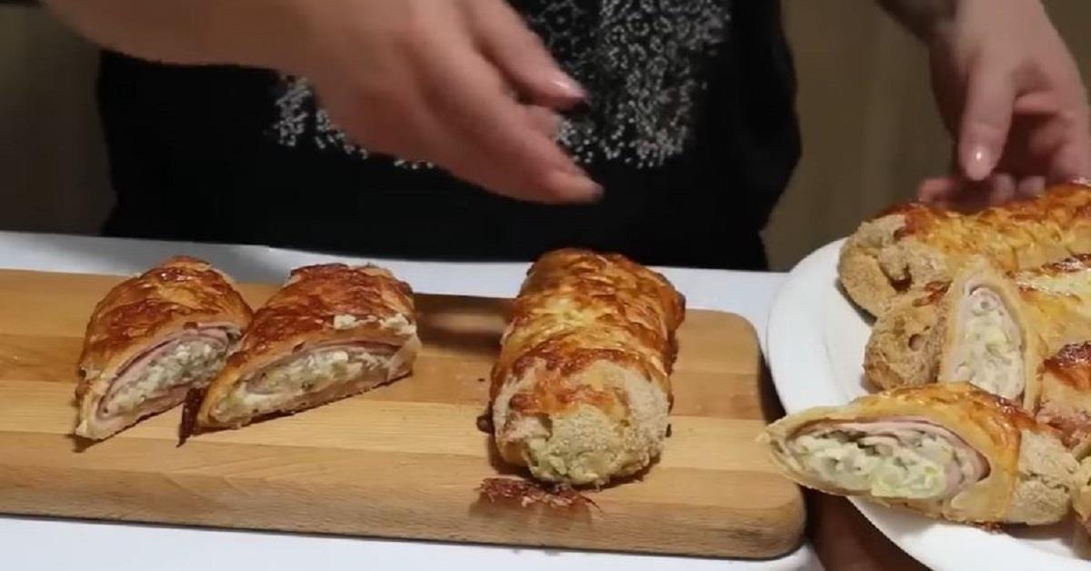Recept za rolnice sa šunkom iz rerne | Stil