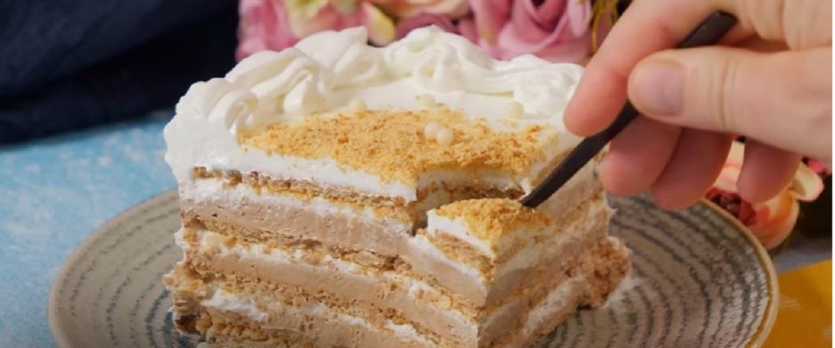Recept za kremastu keks tortu | Stil