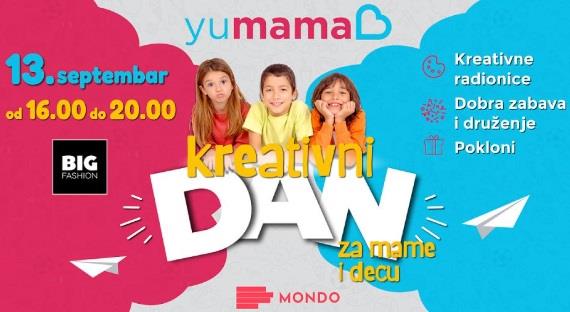 YuMama vas zove na Kreativni dan za mame i decu! | Stil