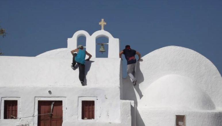 Red Bul Umetnost pokreta: Spoj umetnosti i sporta na Santoriniju | Stil