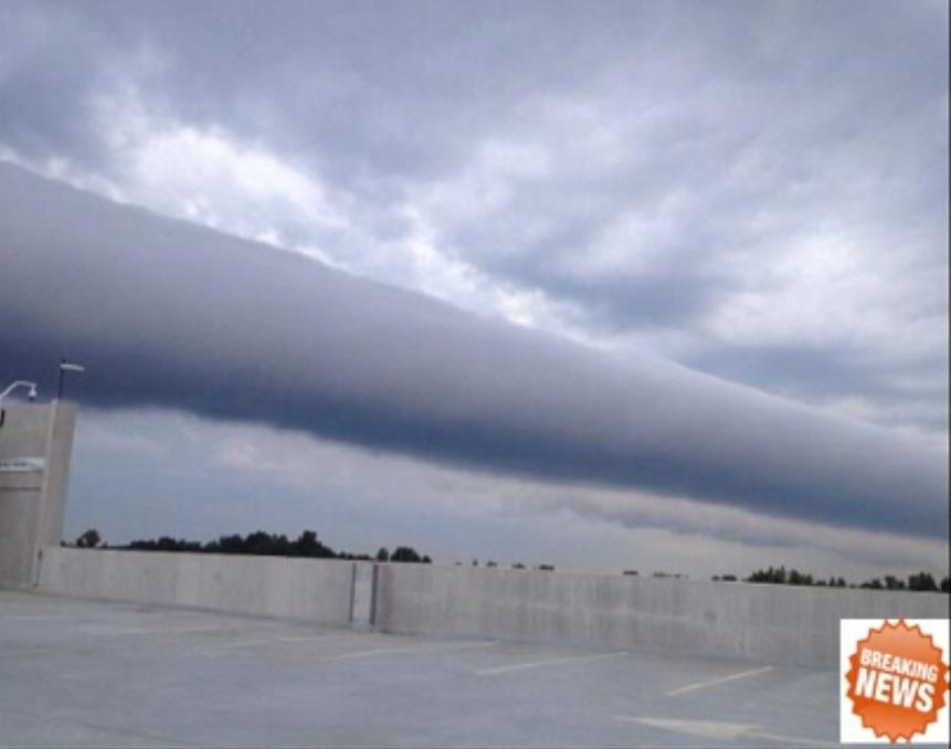 Neverovatno: Zastrašujući džinovski oblak lebdi nad Amerikom (VIDEO) | Stil